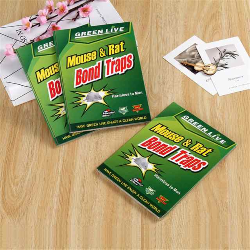 Bling Strong Sticky Mouse Catcher Rat Snake Bugs Mice Trap Board ...