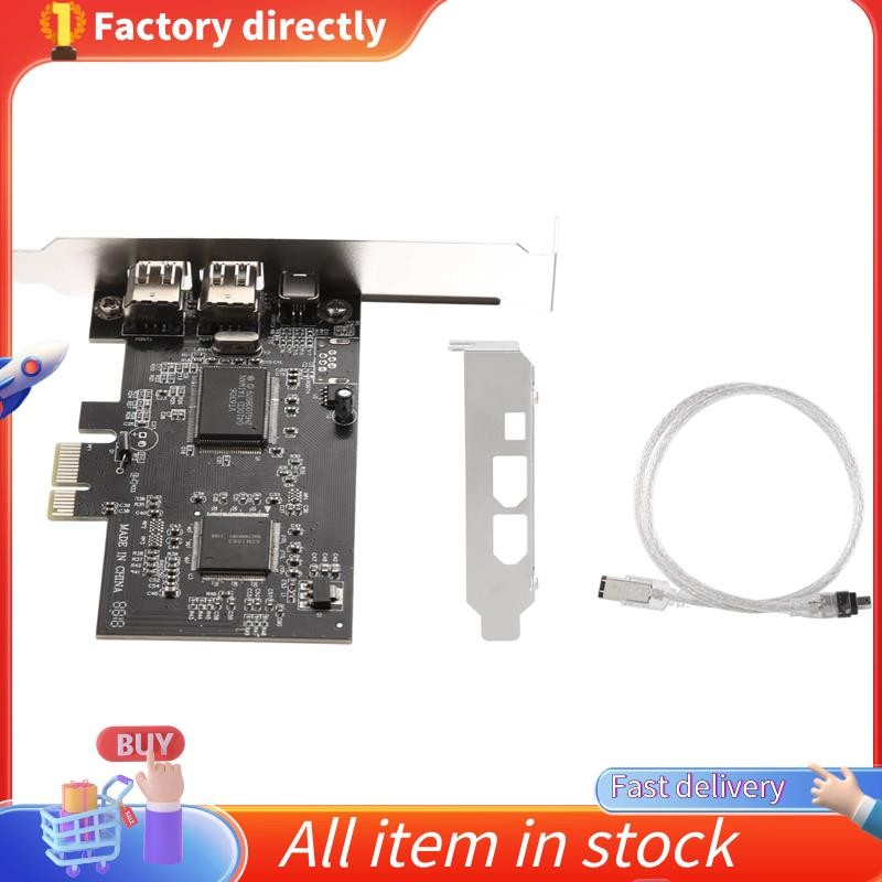 In stock-PCI-E PCI Express FireWire Card, IEEE 1394 Controller Card ...