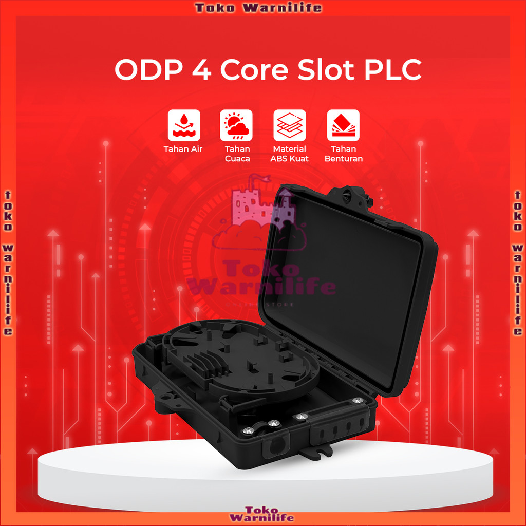 Empty Fiber Optical Distribution Point 4 Core PLC Model Random Color | Shopee Philippines