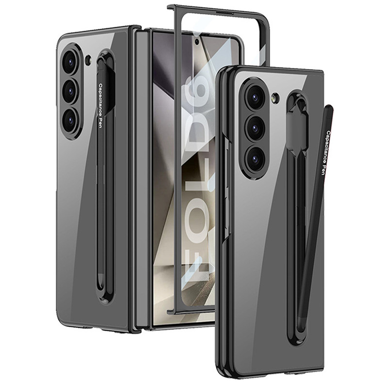 For Samsung Galaxy Z Fold 6 case, Fold5 folding anti drop protective ...