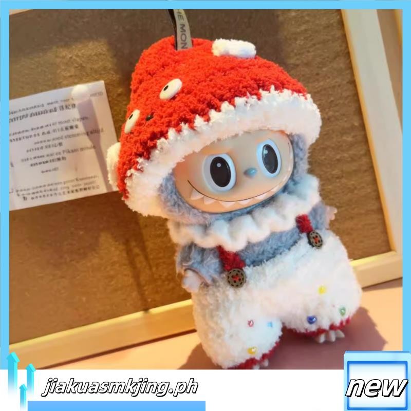 Labubu Macaron Outfit 17 cm Clothes Gardener labubu Outfit vinyl ...