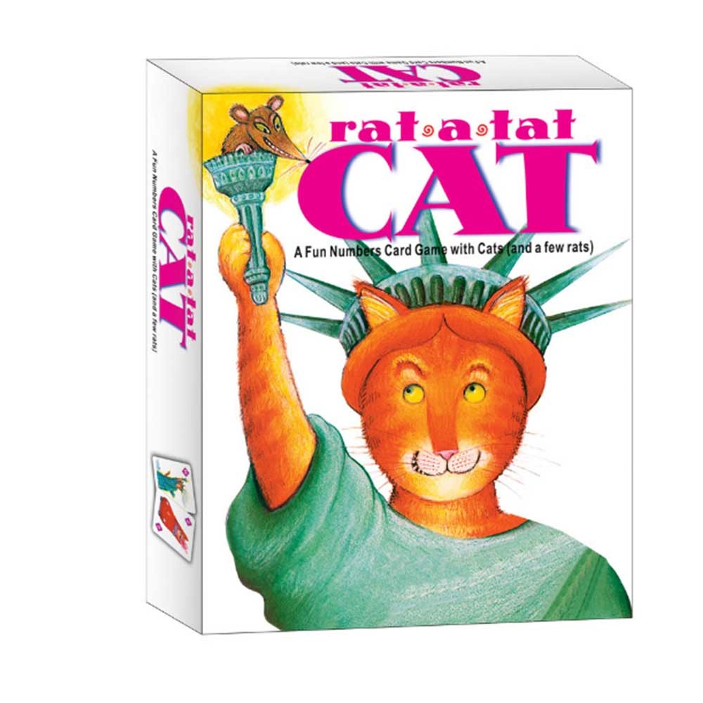 Card Game Rat-A-Tat-Cat A Fun Numbers Card Game with Cats Rat-a-Tat-Cat ...