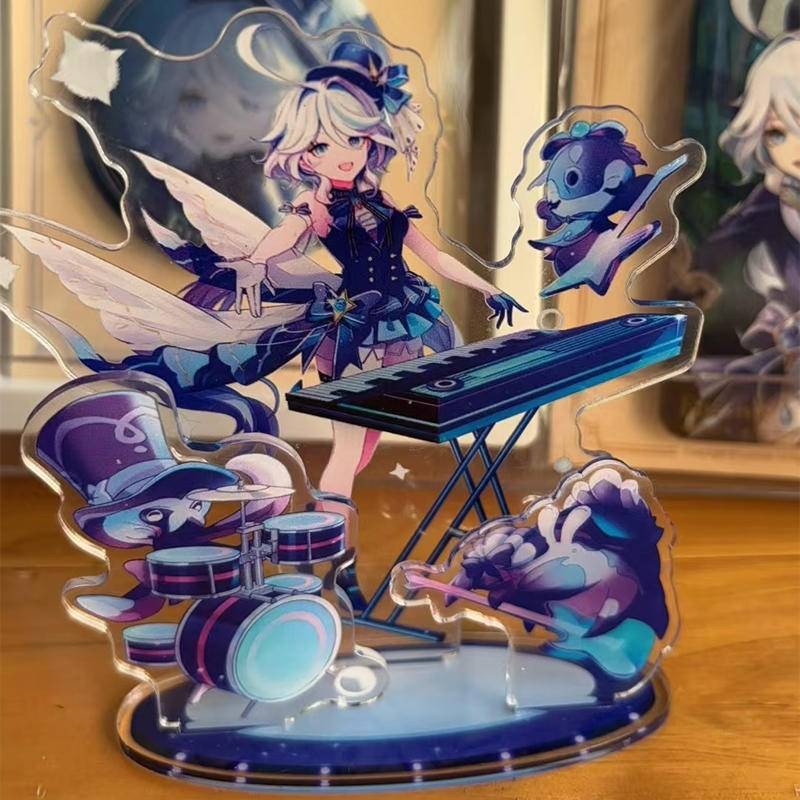 New Game Genshin Impact Music Party Focalors Furina de Fontaine Acrylic ...