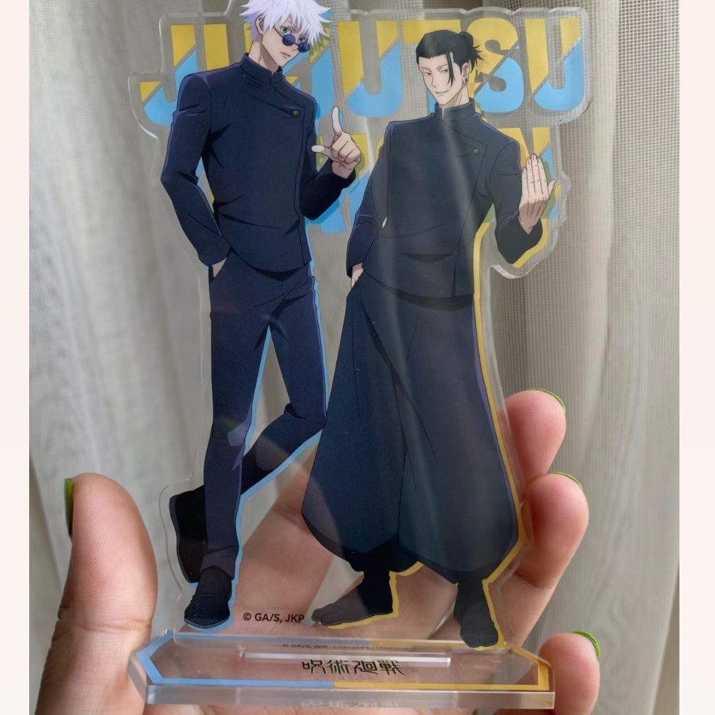 Home @ Homemade Spell Fighting Gojo Go Youjie Double Stand Cute High ...