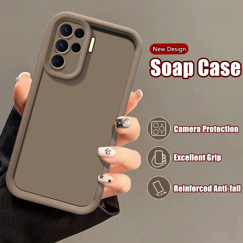 For OPPO Reno5 F CPH2217 Camera Protection Minimalism Soft Silicone ...
