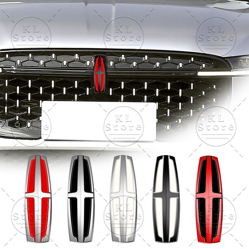 3D Metal Car Badge Sticker Cross Emblem Front Hood Decals Decor For ...