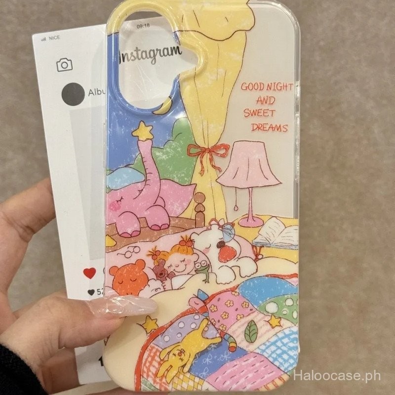 Phone case Applicable iPhone Suitable for Girls with Good Night and ...