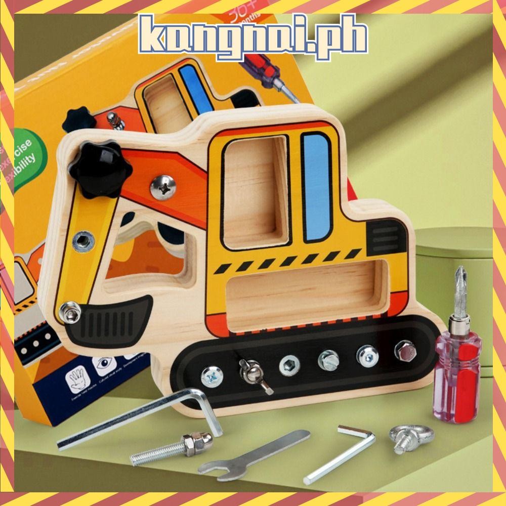 KANGNAI Kids Pretend Play Toys, Montessori Screw Activities Children ...