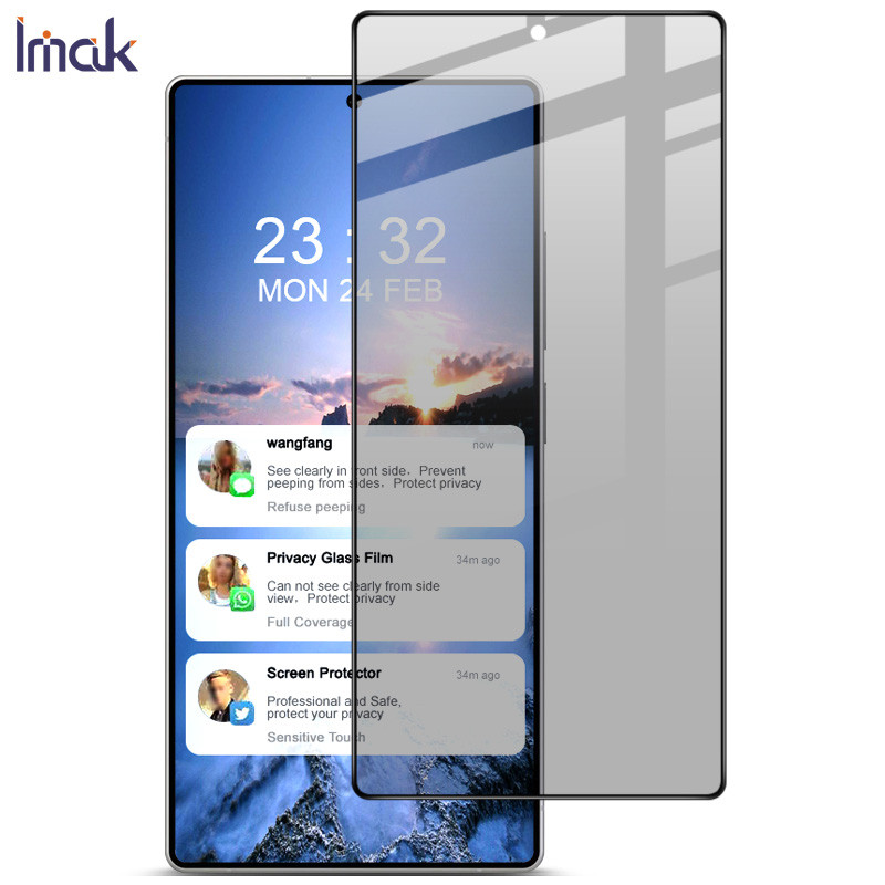 For Samsung S25 Ultra 5G Glass IMAK Privacy Tempered Glass for Samsung ...