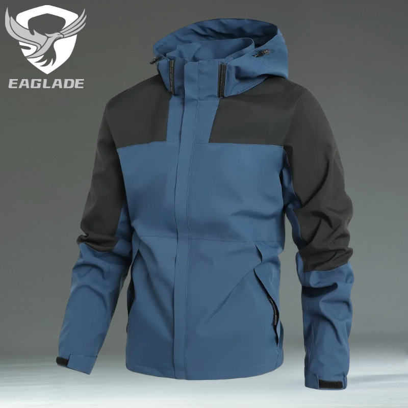 EAGLADE Motorcycle Riding Bomber Rider Jacket Waterproof Windbreaker ...