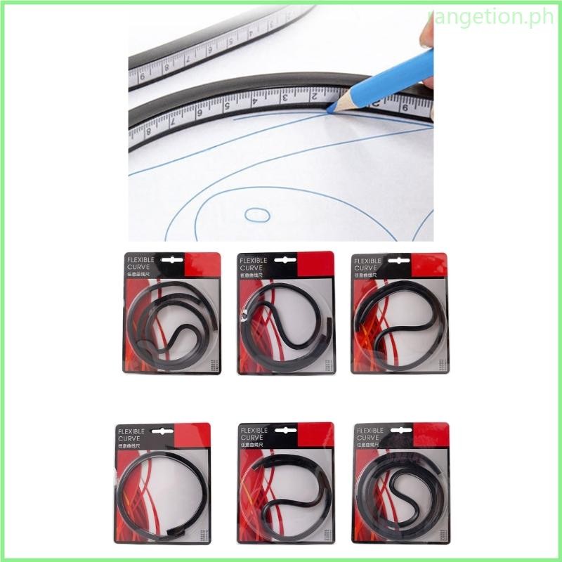 RAN Flexible Curves Ruler Sewing Ruler Bendable Ruler Drawing Sewing ...