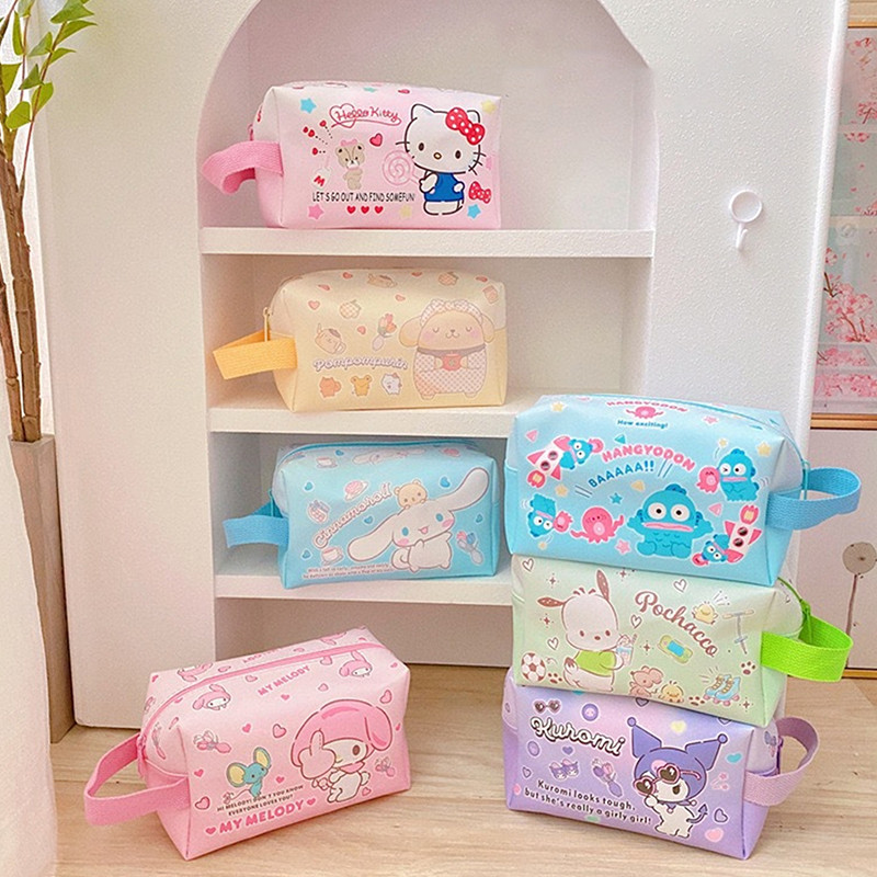 TINA Kawaii Cute Cartoon Travel Storage Bag Girl Portable Tissue Bags ...