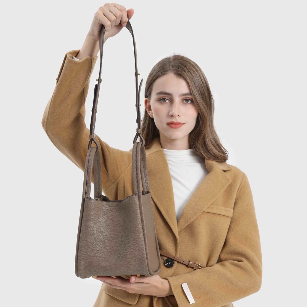 【Mumu Select】M209 Korean 2in1 Quality Leather Picotin Women Sling Bag ...