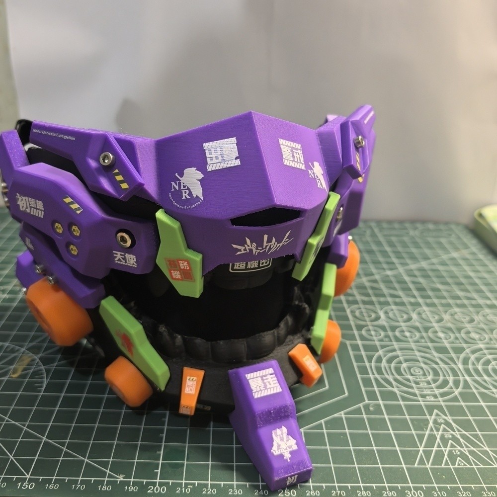 Cyberpunk Mask, EVA Evangelion Coating Mask cosplay Props | Shopee ...