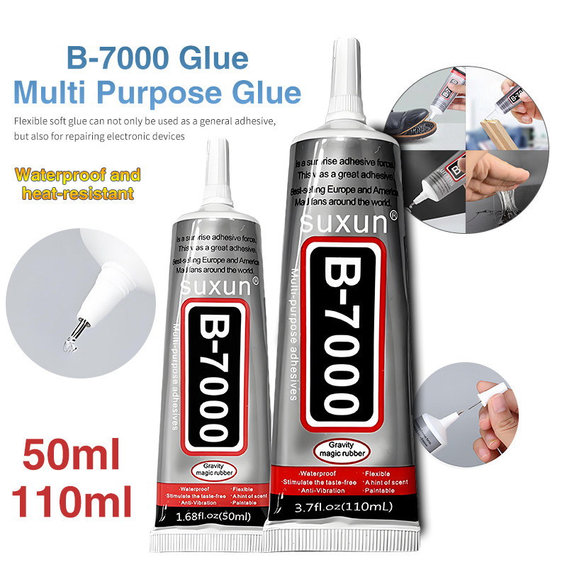 B7000 Glass Plastic DIY Glue Clear Contact Phone Repair Adhesive Multi Purpose Glue Adhesive ...