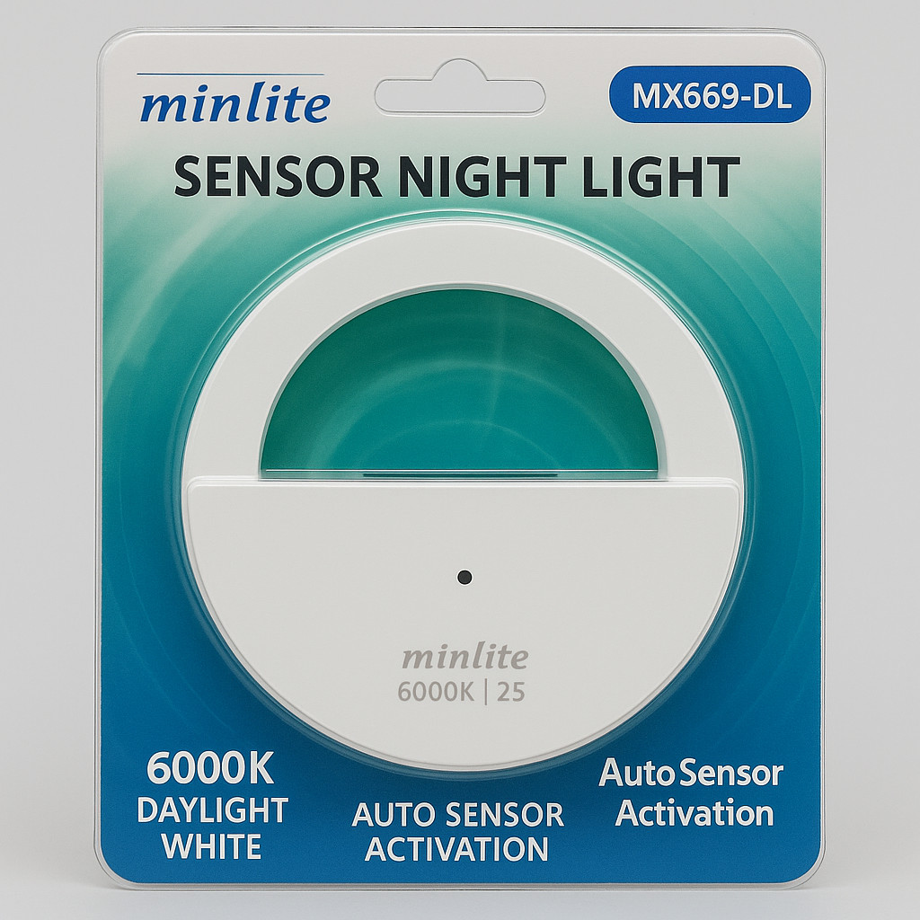 Minlite Sensor Night Light 6000K/ Dim Light / Sleeping Light Minlite ...