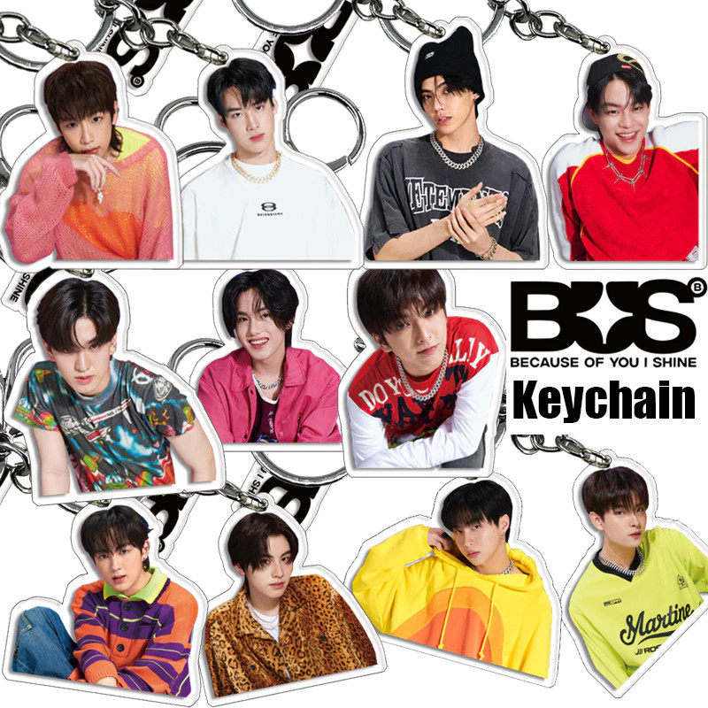 Idol Bus Keychain Because I Shine Debut Mens Team Marckris Copper AA Phutchai Khunpol Pamwasu ...