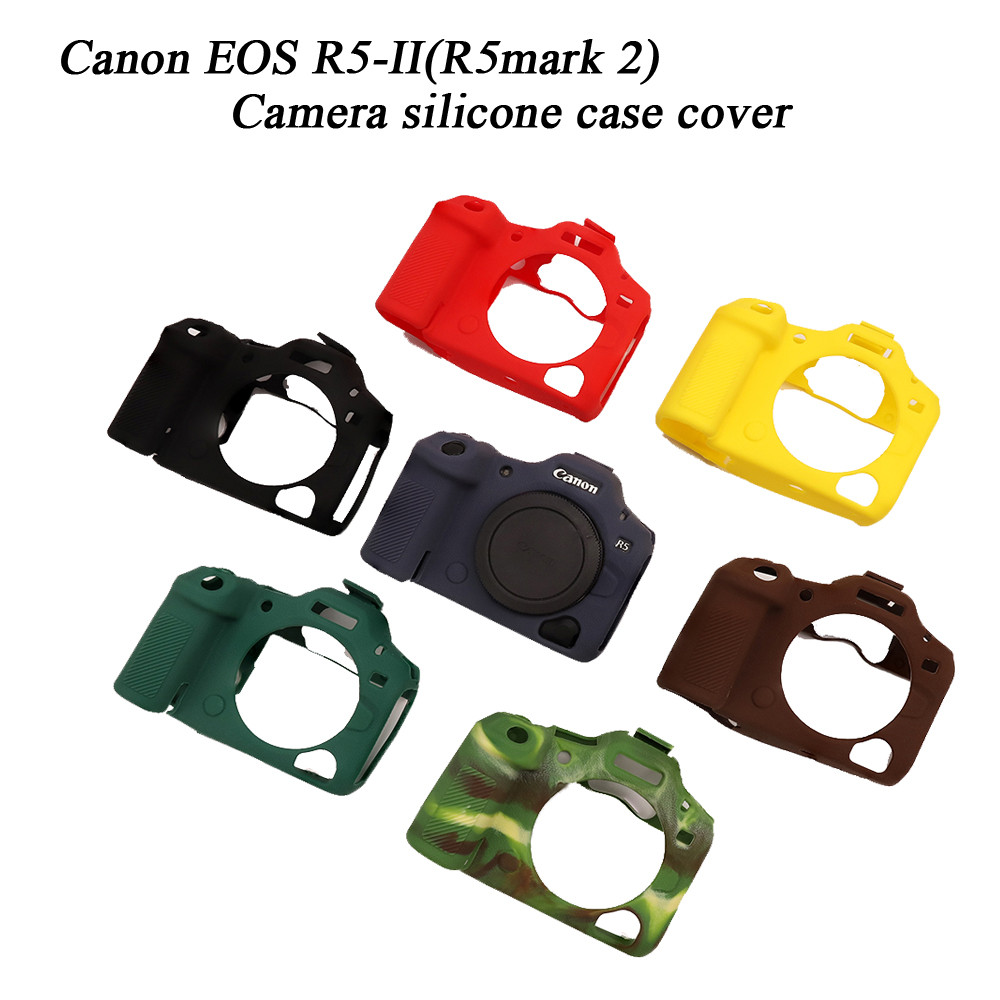 Texture Camera Case EOS R5 II Silicone Case For Canon EOS R5 Mark II ...