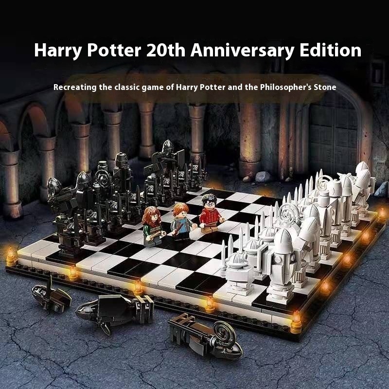 Wizard Chess Harry Potter Hogwarts Wizard Chess Magic Chessboard ...
