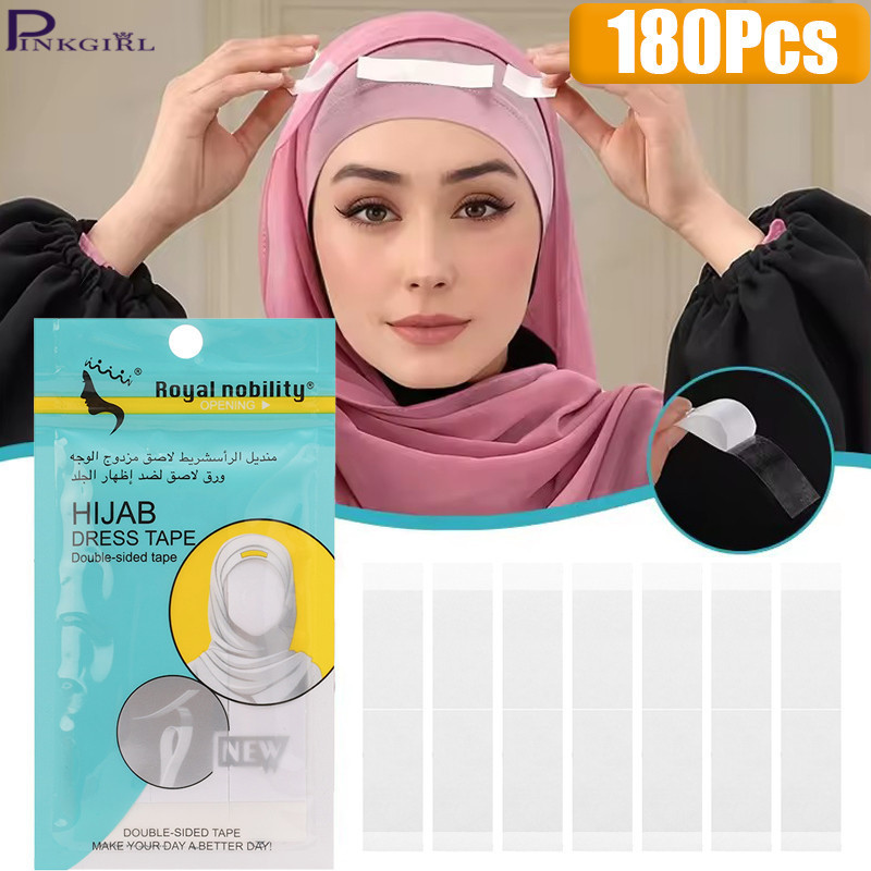 180Pcs Hijab Double Sided Tape - Fabric Accessories - Non Slip ...