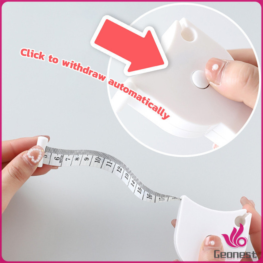 Geonest Self-tightening Body Measuring Tape Ruler Sewing Tailor ...