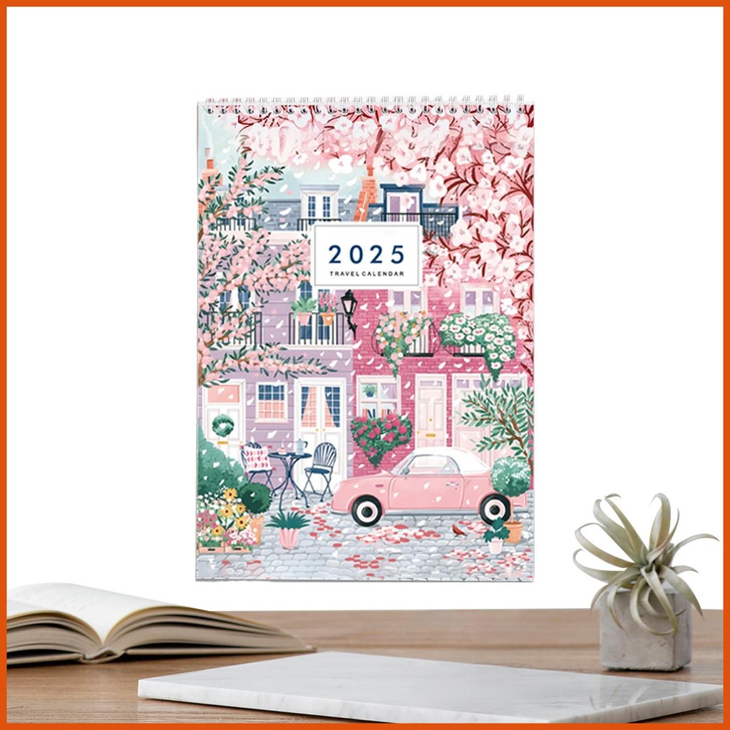 Wall Calendar 2025 Family Calendar Funny Spiral Creative Calendar ...