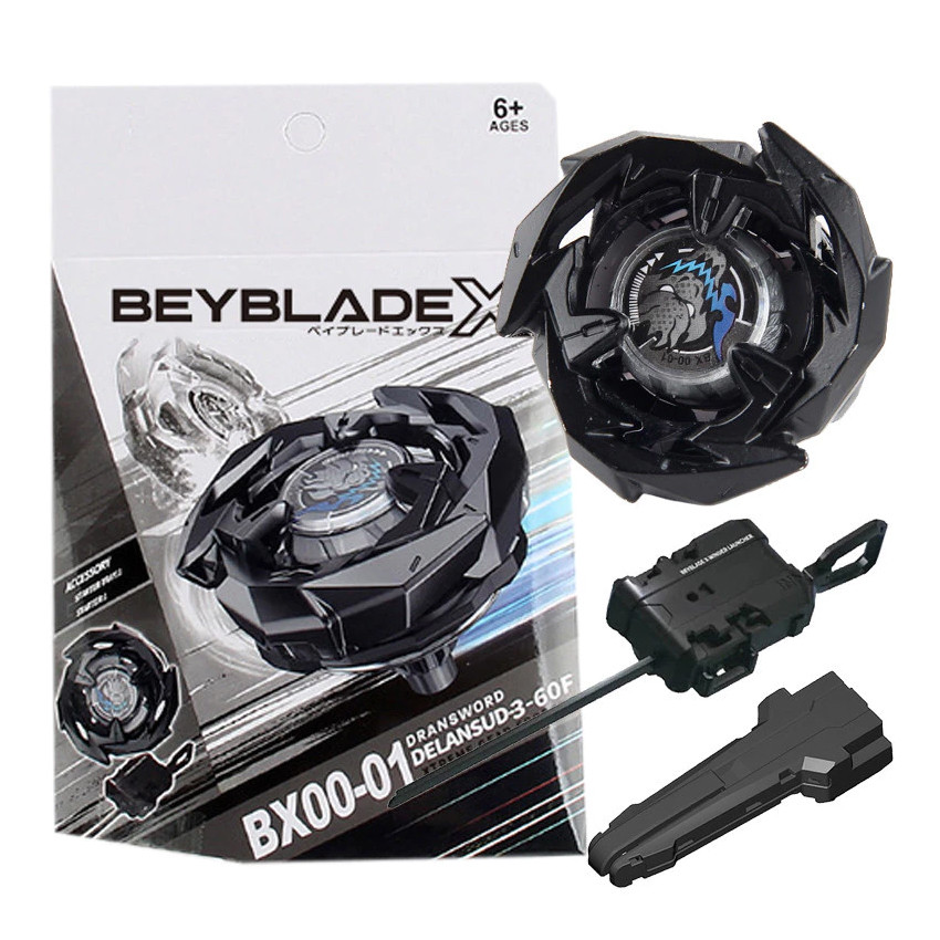 Beyblade X BX00-01 Beyblade BX Gyroscope Series SB Ripcord Launcher ...