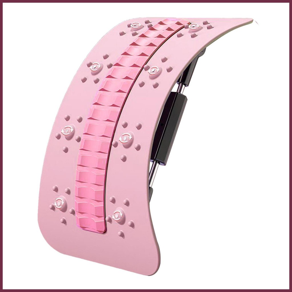 Back Spine Board Lumbar Spine Stretcher Board Adjustable Lumbar Support ...