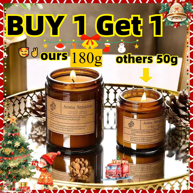 buy1 get1 Perfume Candle New Scented Candle Home Fragrance Souvenir ...