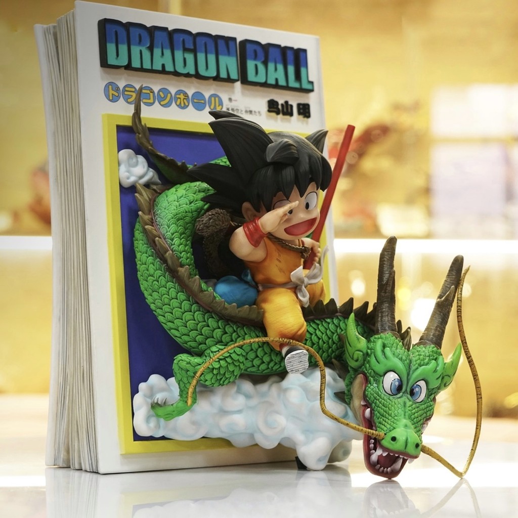 Dragon Ball Series GK Cartoon Wukong Dragon Hand Office Fashion Play ...