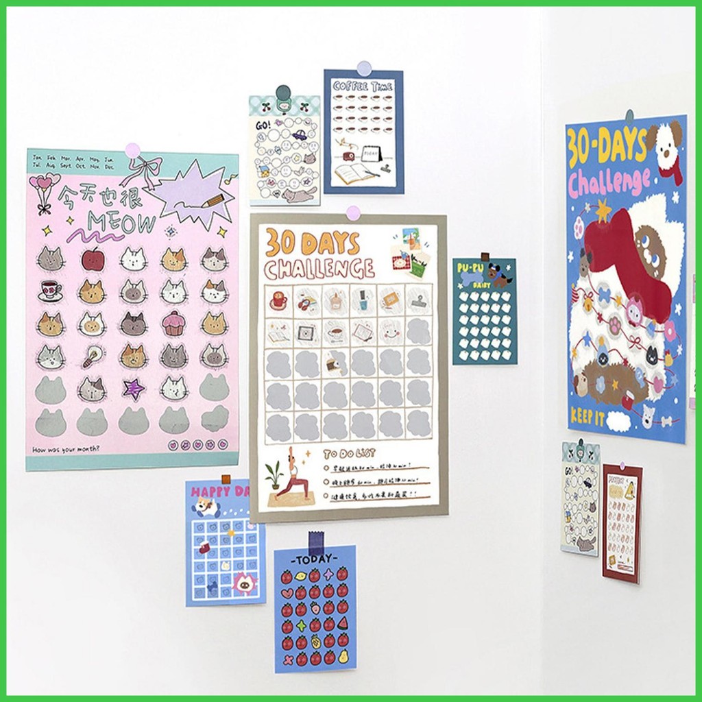 Happiness Challenge Scratch Off Poster 4X Scratching Challenge Poster ...