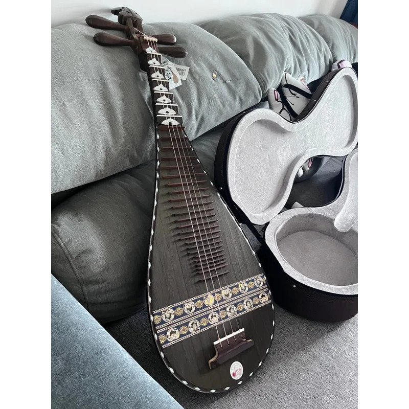 Rosewood Lute Children Adults Play Stringed Musical Instruments ...