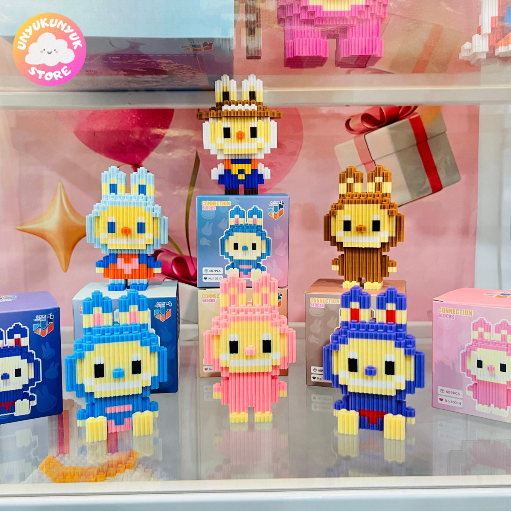 Nano Blocks The Monster Exciting Labubu Toffee Mini Series 3D Model ...