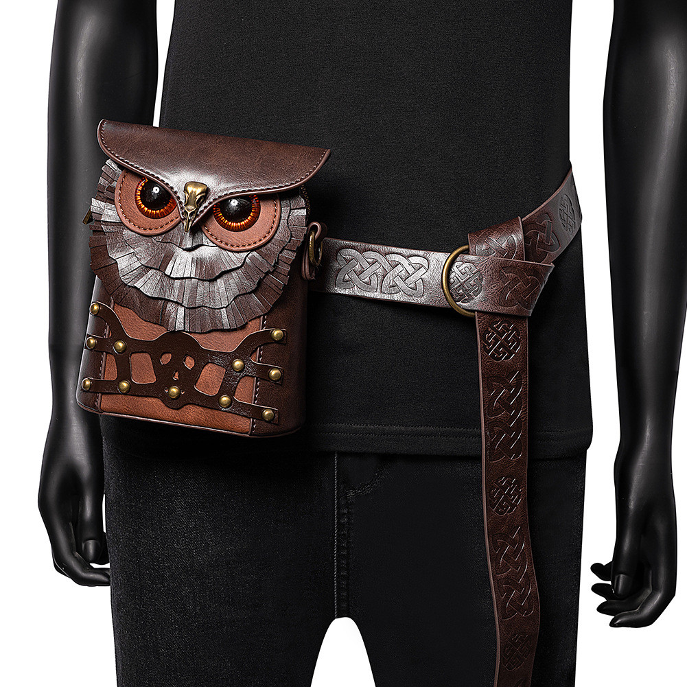 New Medieval Steampunk Women's Shoulder Crossbody Bag Creative Owl Mini ...