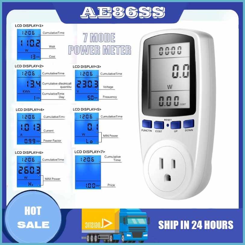 Digital]ak-Watt/tA$Power$Xp/Meter%TM:Electric%BB:Monitor%g:US%G:220V%s ...