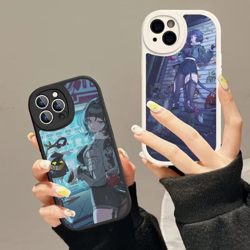 Zenless Zone Zero JANE DOE Phone Case Hard Leather For IPhone 16 15 14 ...