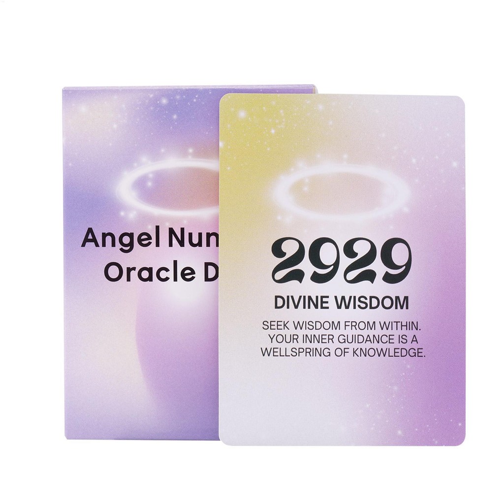 Angel Numbers Oracle Tarot Oracle Cards Deck Psychological Oracle ...
