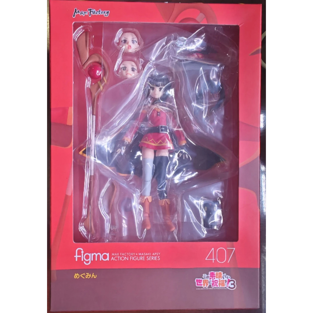 figma 407# Konosuba Megumin Action Figure Poseable Statue Model gift ...
