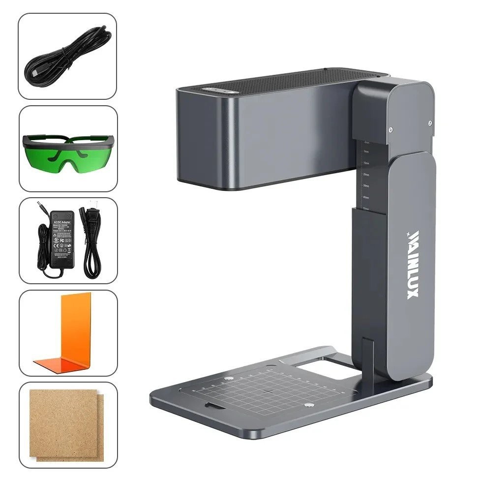 Engraving Machine Small Foldable Desktop Automatic Laser Marking ...