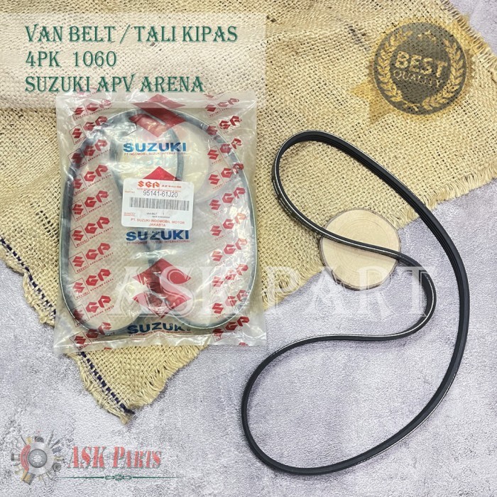 FAN VAN BELT FAN BELT 4PK 1060 APV ARENA | Shopee Philippines