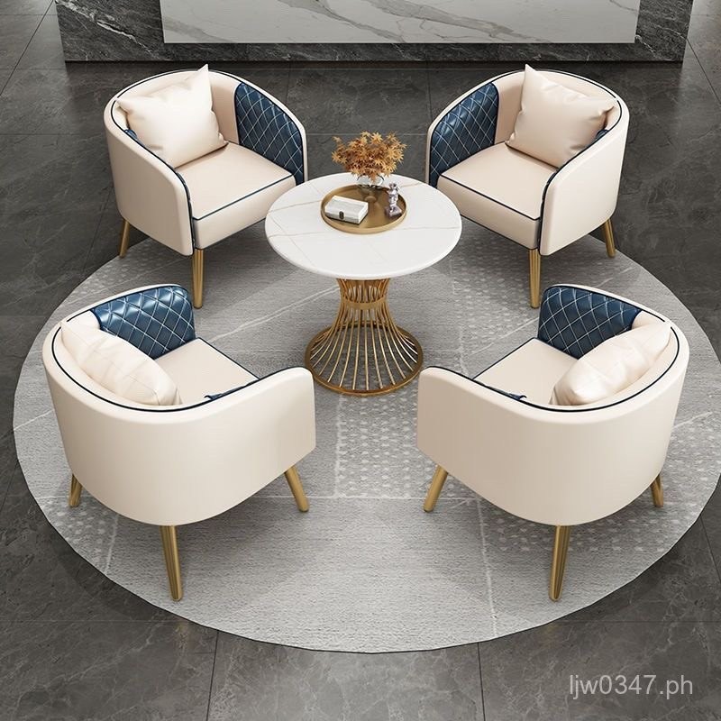 Luxury Reception Office Meeting Rest Area Beauty Salon Sofa Reception ...