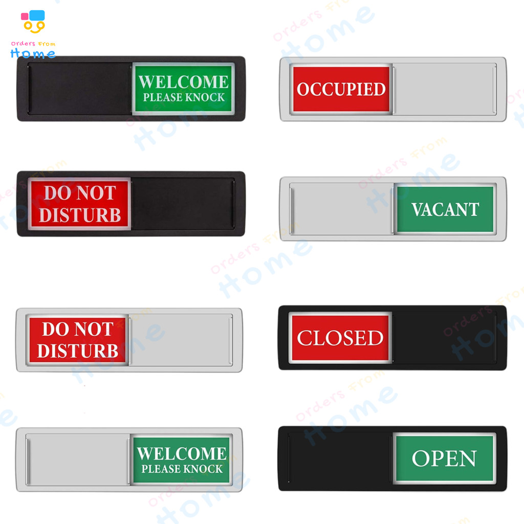 Magnetic Sliding Door Sign Occupied Vacant Signs Easily Determine Room ...