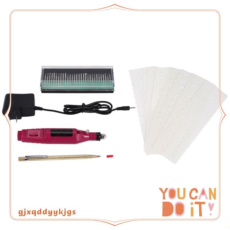 Electric Mini Engraver Pen Mini Diy Engraving Tool Kit For Metal Glass ...