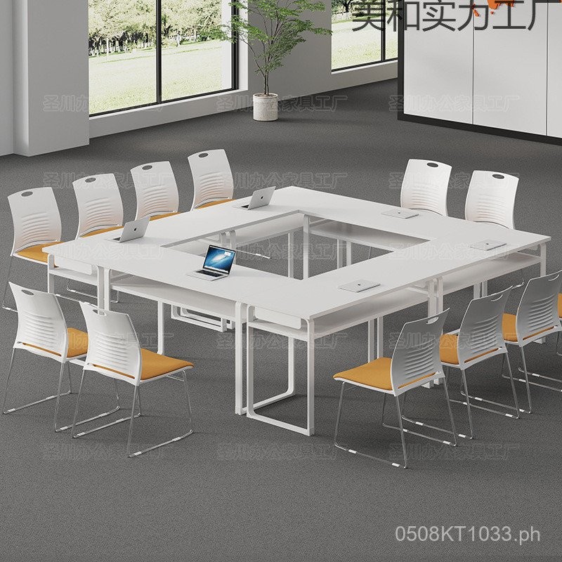 Training Classroom Furniture Desk and Chair Set Training Education Desk ...