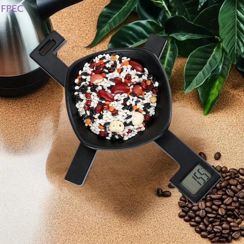 FPEC Small Folding Digital Kitchen Scale Highly Accurate Weighing Food ...