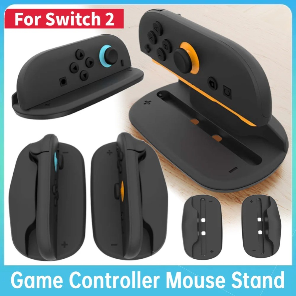2PCS Gaming Controller Mouse Ergonomic Mini Portable Mice Handle Stand ...