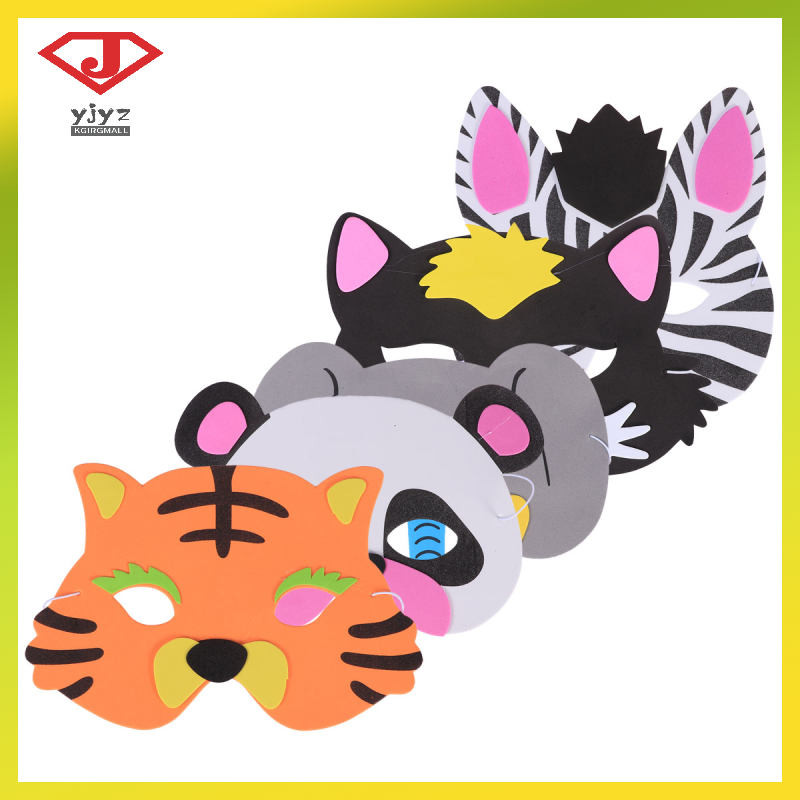 Animal Masks for Children Kids Christmas Masquerade Costume Fursuit ...