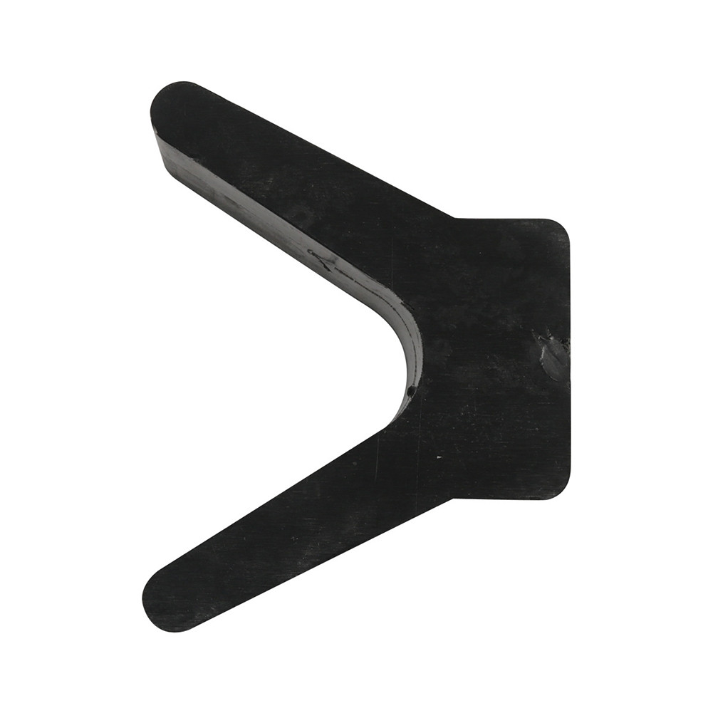 2 Inch V-Style Rubber Boat Bow Stop Trailer Stopper Non Marking for ...