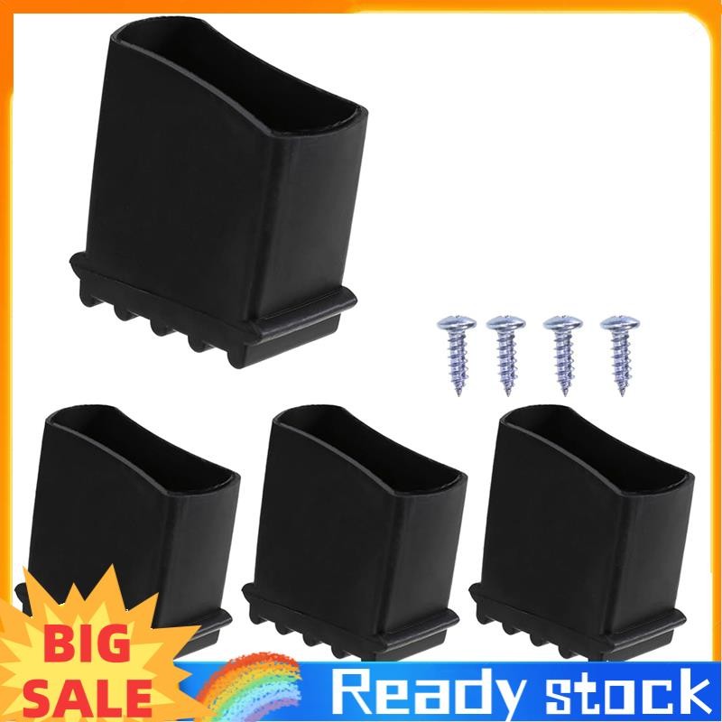 ready stock4 Pcs Household Ladder Foot Cover Rubber Ladder Feet Chairs ...