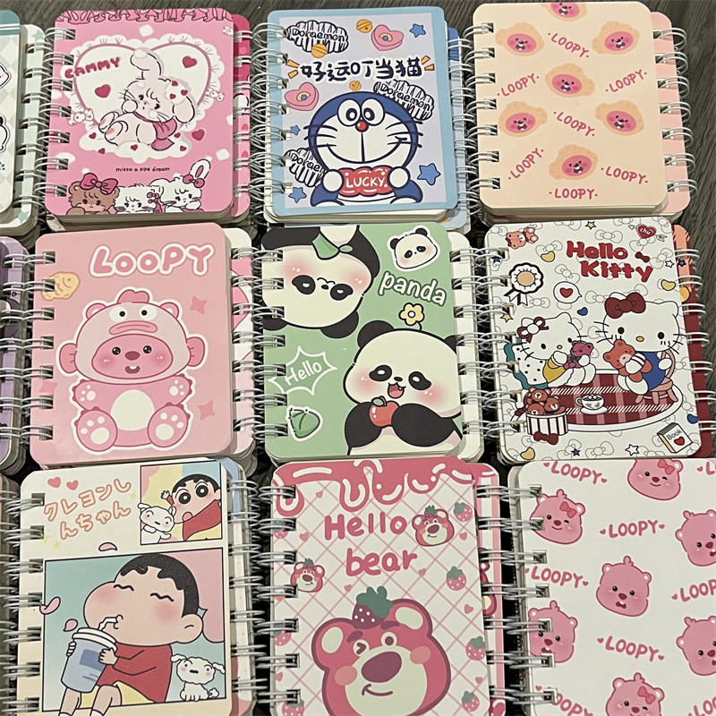 A7Coil Notebook Cute Sanrio ins Wind Good-looking Girl Heart Small Size ...